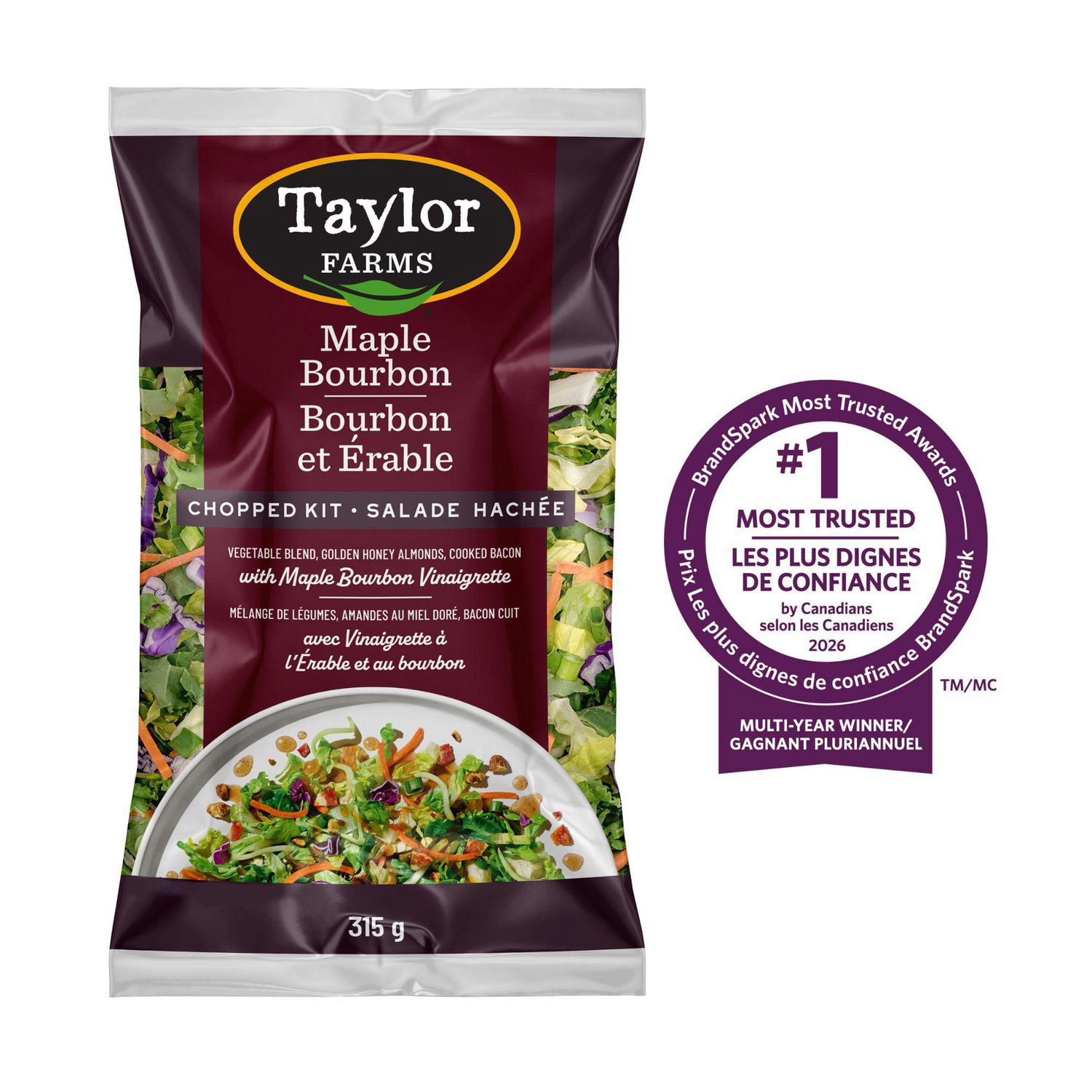 Click here for Taylor Farms Maple Bourbon Chopped Salad Kit prices