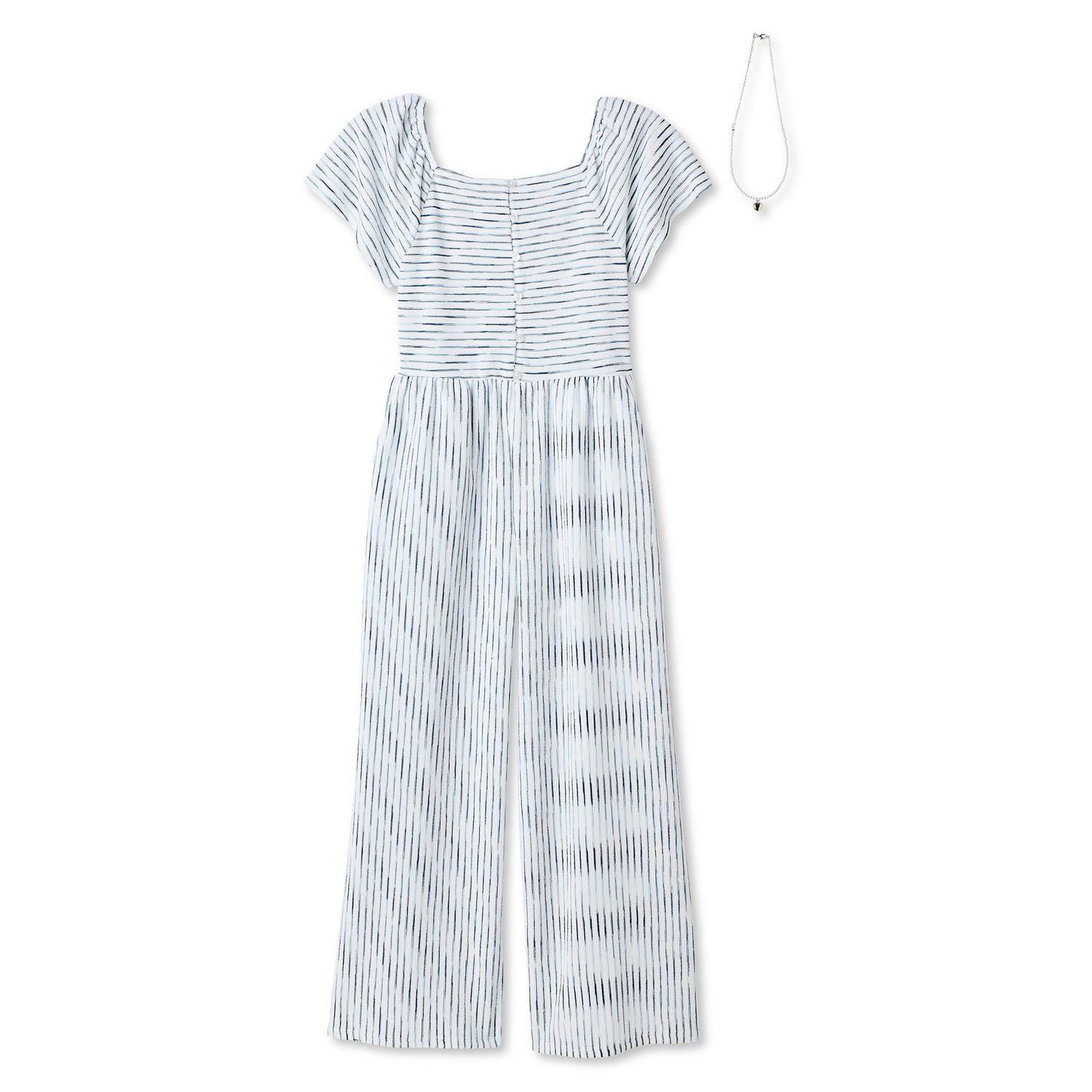 Click here for Btween Girls Two Piece Jumpsuit Set M prices