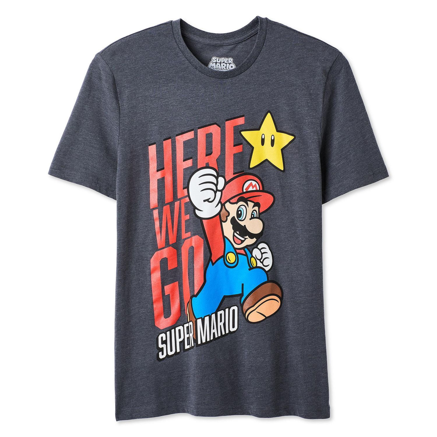 Click here for Super Mario Bros. Super Mario Mens Mario Graphic T... prices