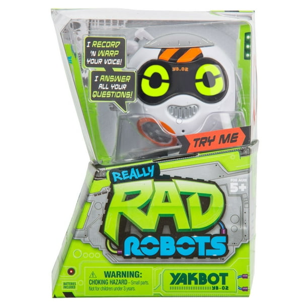 Really Rad Robots Yakbot - White Yakbot - Walmart.ca
