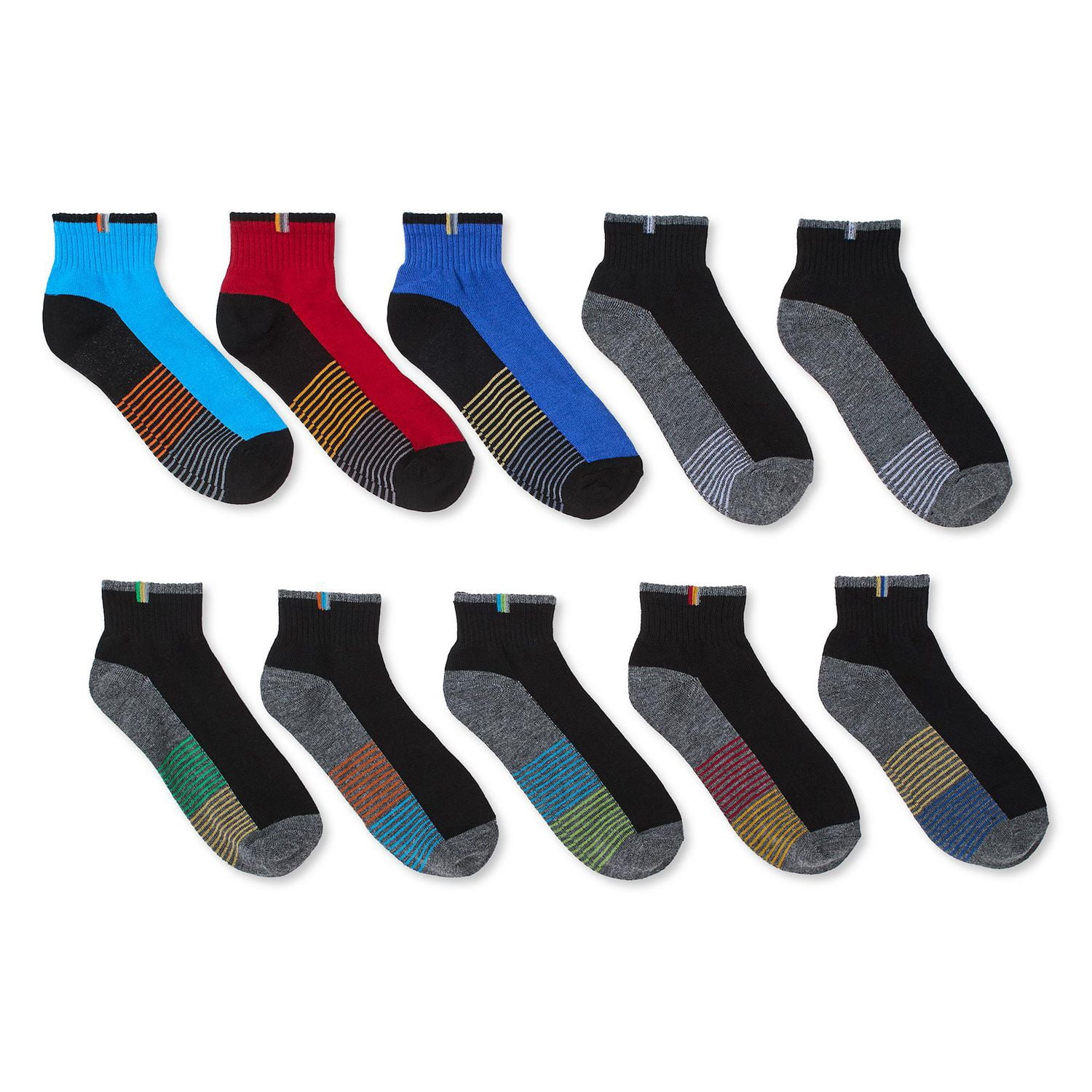 Click here for Red Label Mens Ankle Socks 10-Pack 8-11 prices