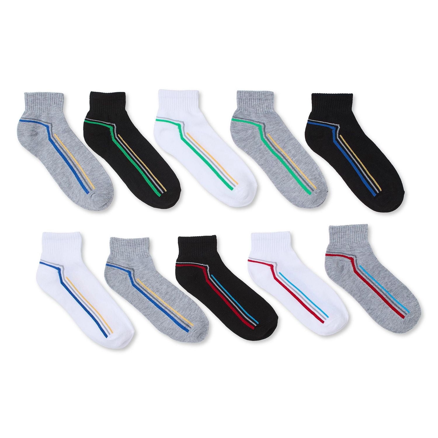 Click here for Red Label Mens Ankle Socks 10-Pack 8-11 prices