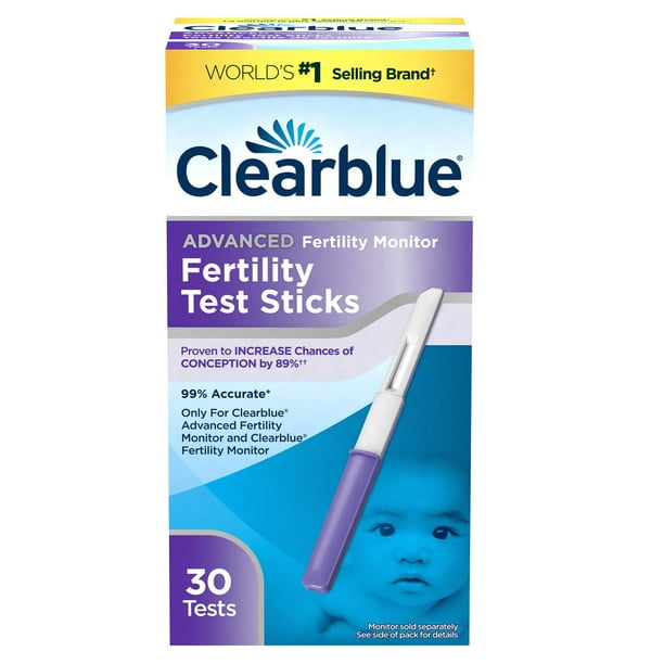 Clearblue® Advanced Fertility Monitor Fertility Test Sticks - Walmart.ca