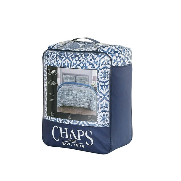 Chaps 3pc Comforter Set Navy Double/Queen, Cozy Navy D/Q Regular ...
