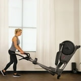 Sunny Health & Fitness Magnetic Elliptical Trainer Elliptical Machine w ...