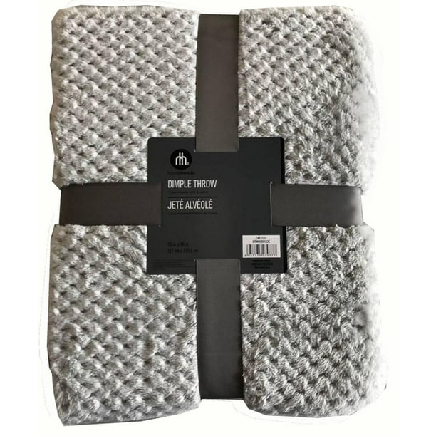 DIMPLE THROW GREY - Walmart.ca