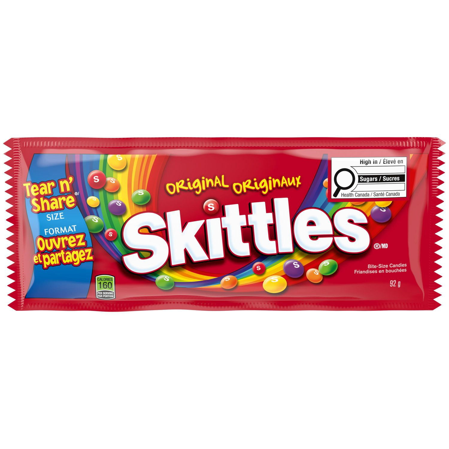 Click here for Skittles  Original Chewy Candy  Full Size Bag  92g prices