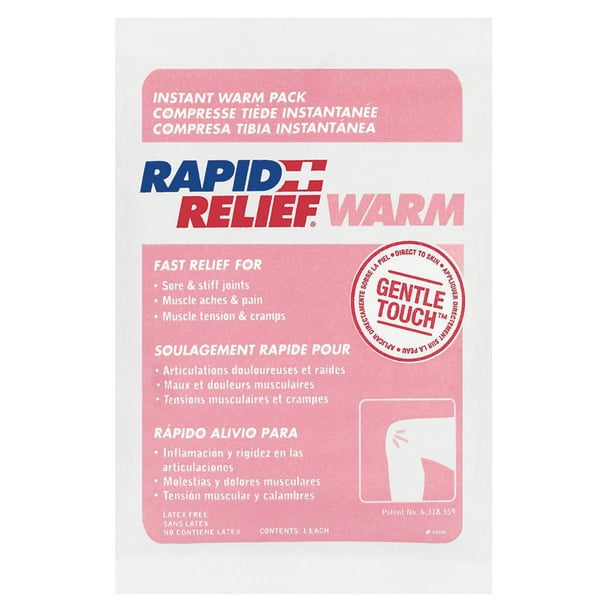 Instant Hot Pack - 5" x 9" Gentle Touch - Pack of 6 - Walmart.ca