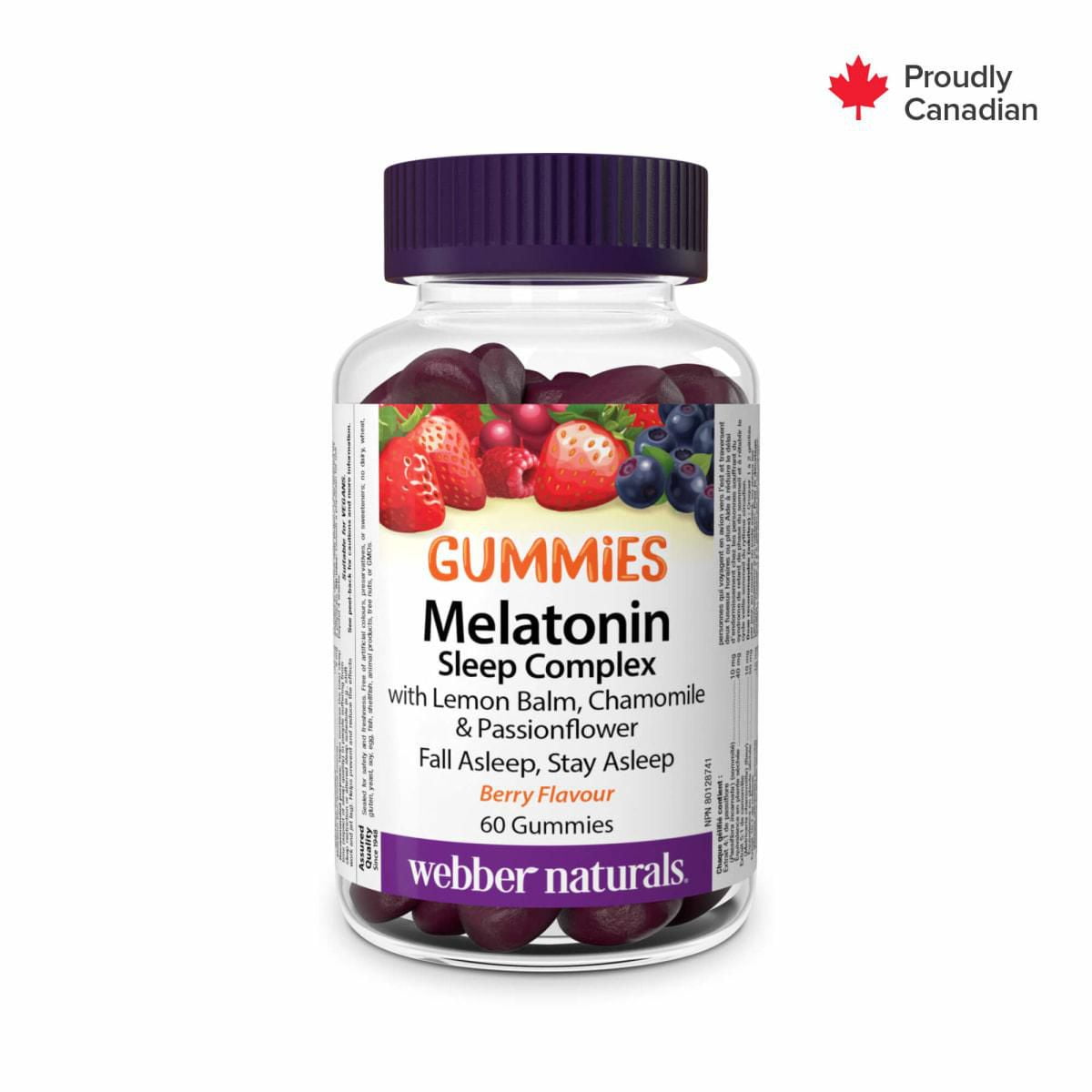 Click here for Webber Naturals Melatonin Sleep Complex Gummies Be... prices