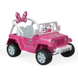 Power Wheels Jeep Wrangler Featuring Disney Minnie Happy Helpers Ride ...