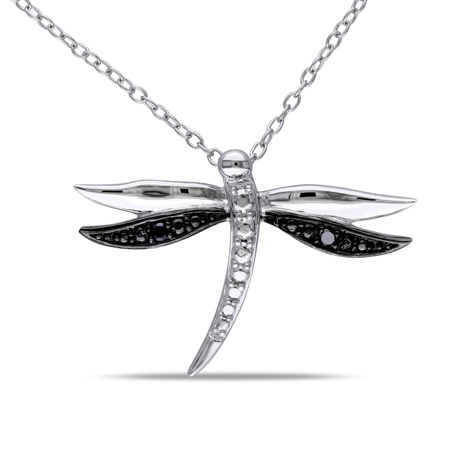 Click here for Asteria Black Diamond-Accent Sterling Silver Drago... prices
