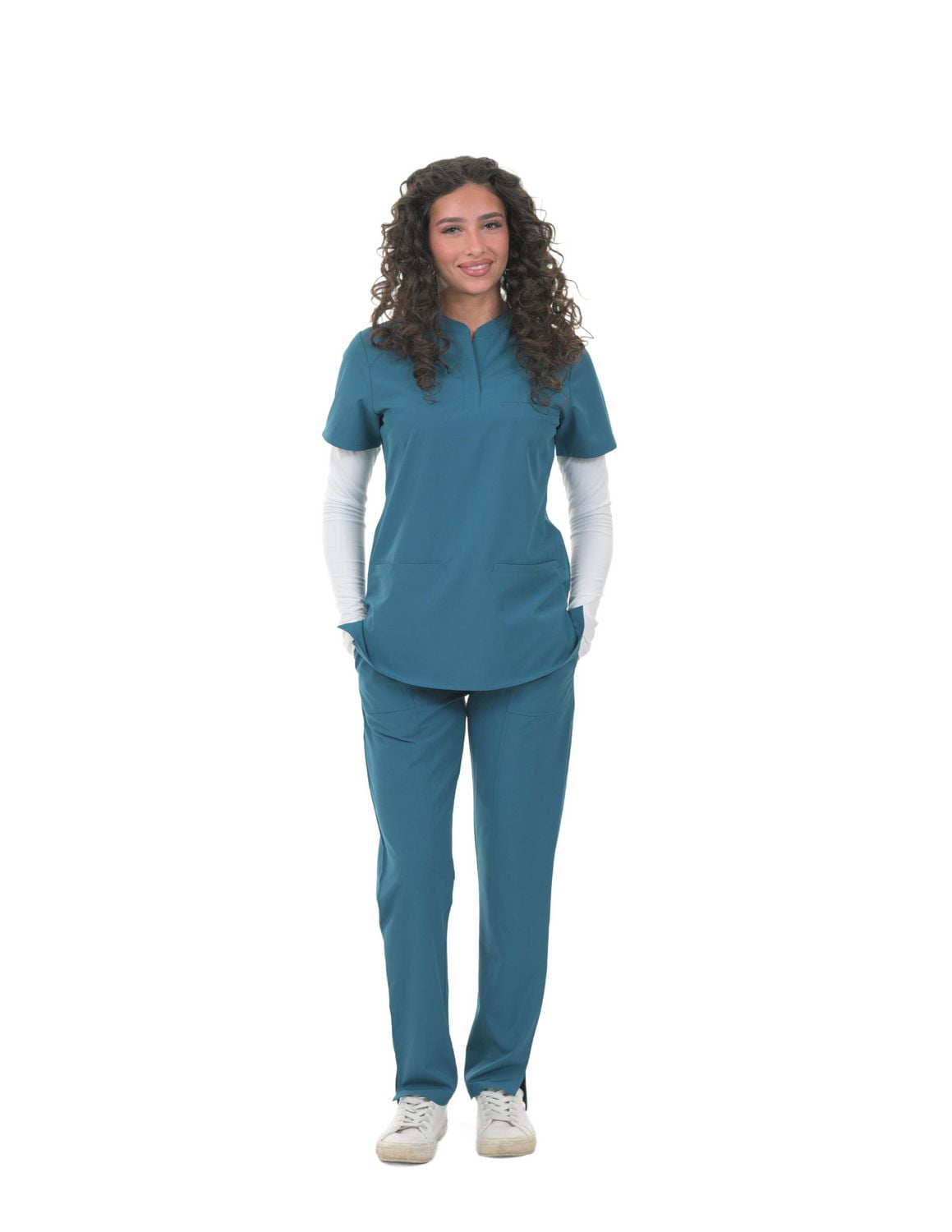 Click here for Greentown Canada Scrubs Straight Leg Pant (Zinnia... prices