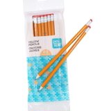 20 PACK YELLOW PENCILS PACKED IN PRINTED POLYBAG, 20 YELLOW PENCILS ...