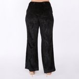 Devoted Women’s Plus size Embossed Velvet Flared Pants - Walmart.ca
