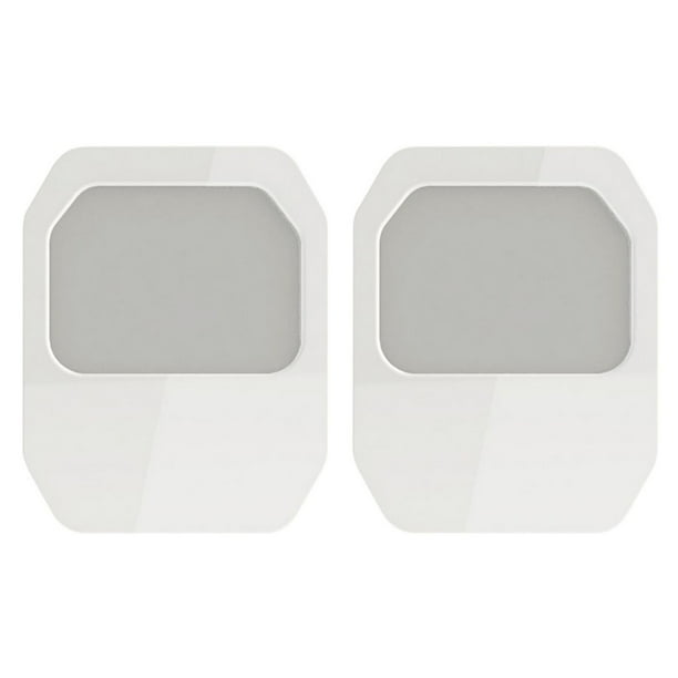 White Always-On Panel LED Night Light (2-Pack), LED Night Lights ...