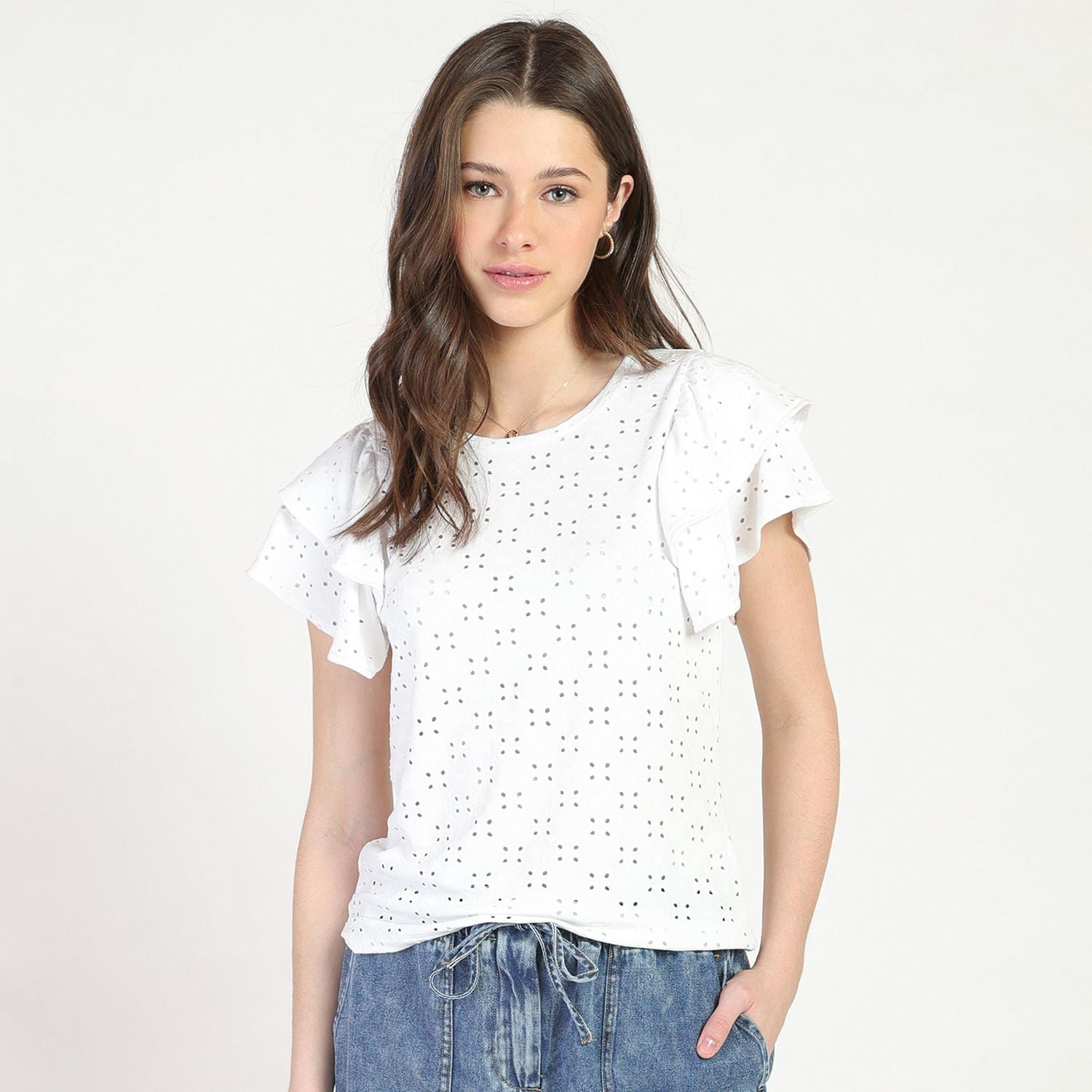 Click here for Bloom Girl Full Embroidered Top Sizes Xs-Xl M prices