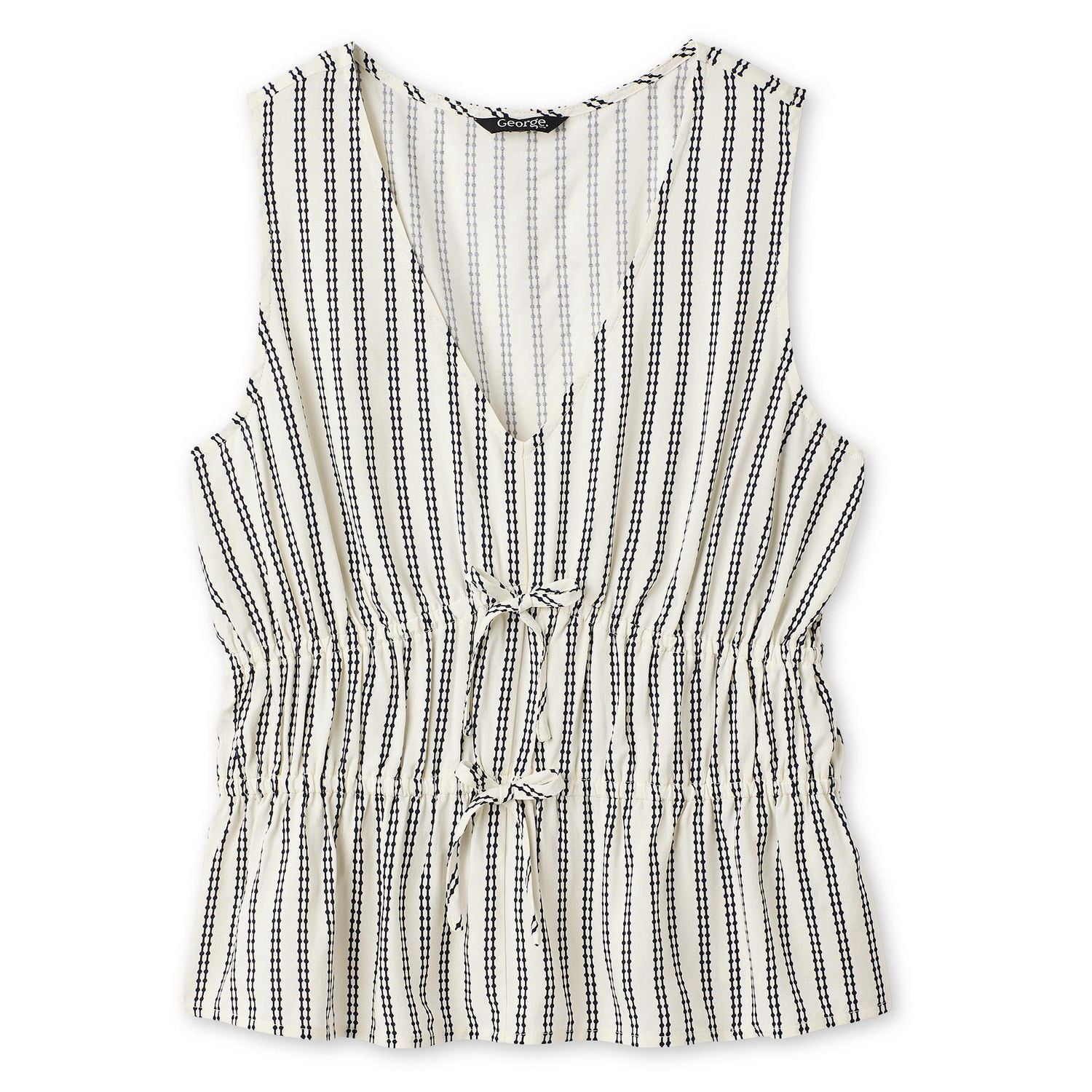 Click here for George Womens V-Neck Woven Tank Top M prices