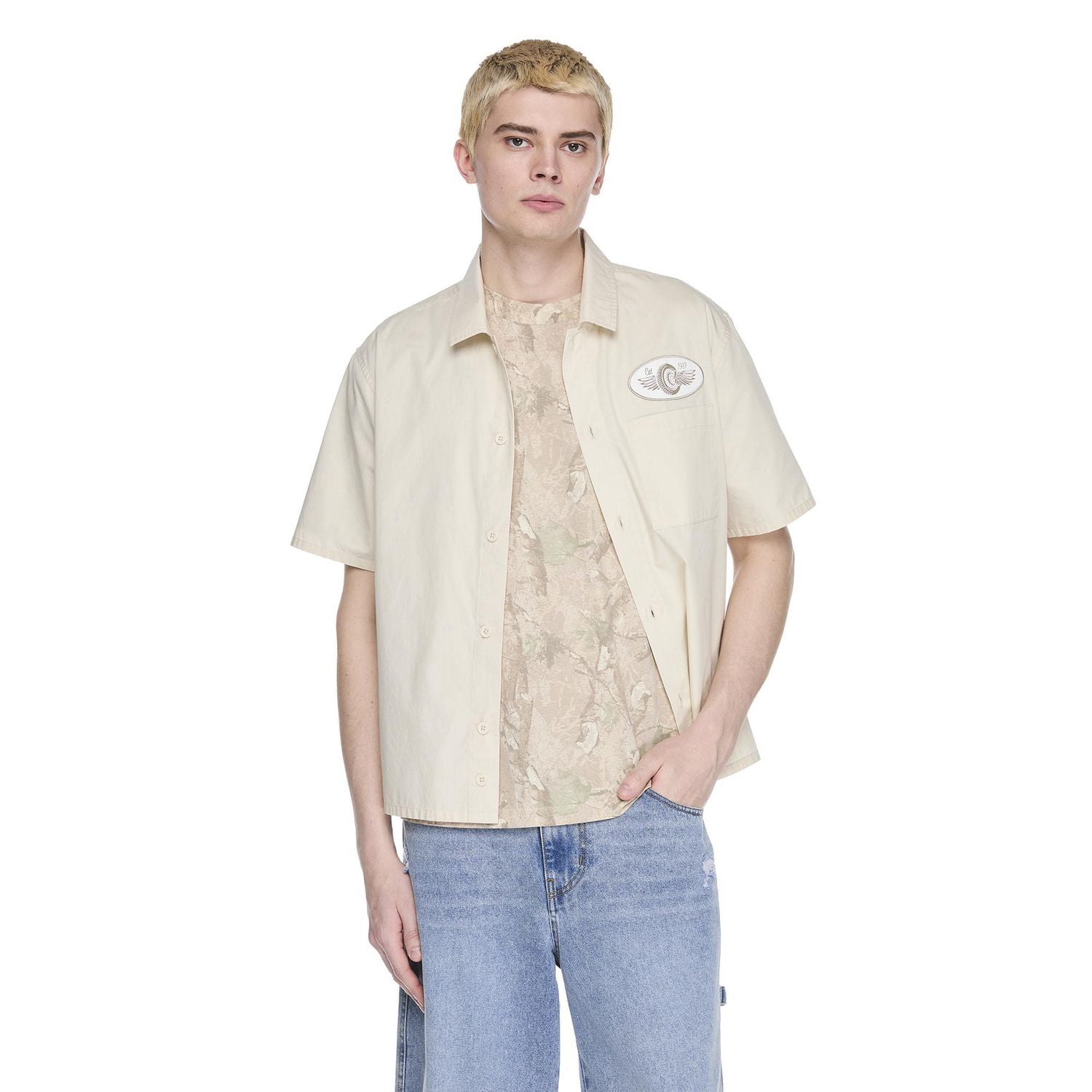 Click here for No Boundaries Mens Short Sleeve Mechanic Shirt Xl prices