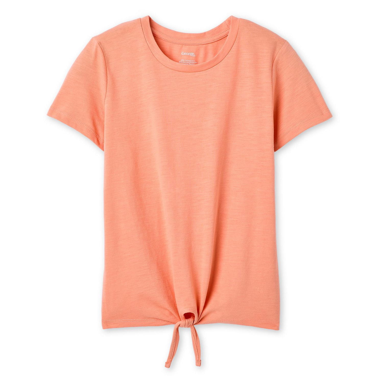Click here for George Girls Front Knot T-Shirt S prices