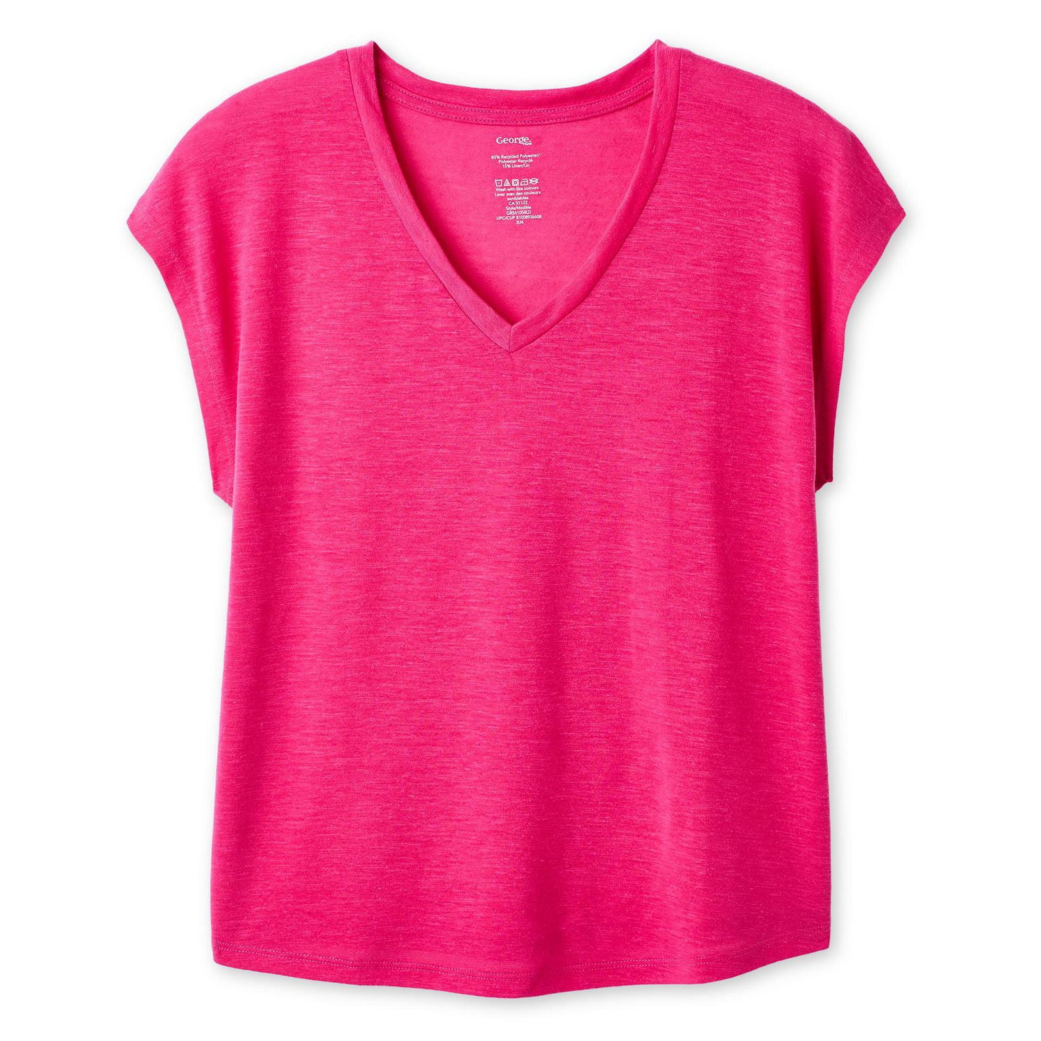 Click here for George Womens V-Neck Dolman-Sleeve Top M prices