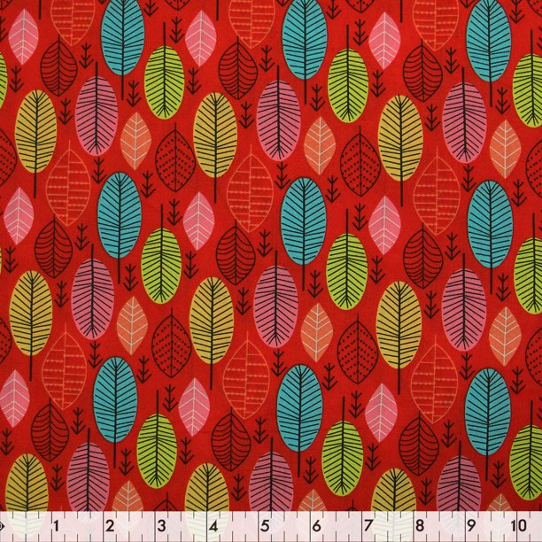 Fabric Creations Red Fuzzy Beakman Cotton Fabric by the Metre - Walmart.ca