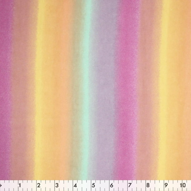 Fabric Creations Multi Varigate Print Flannel Fabric by the Metre ...