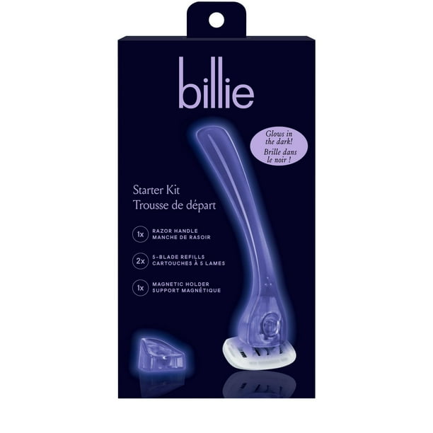 Billie Women’s Razor Kit - Glow in the Dark, Glow in the dark Razor ...
