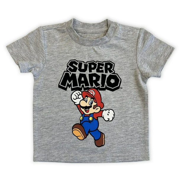 Super Mario Bros. Toddler boy's short sleeve tee shirt, Sizes 2T to 5T ...
