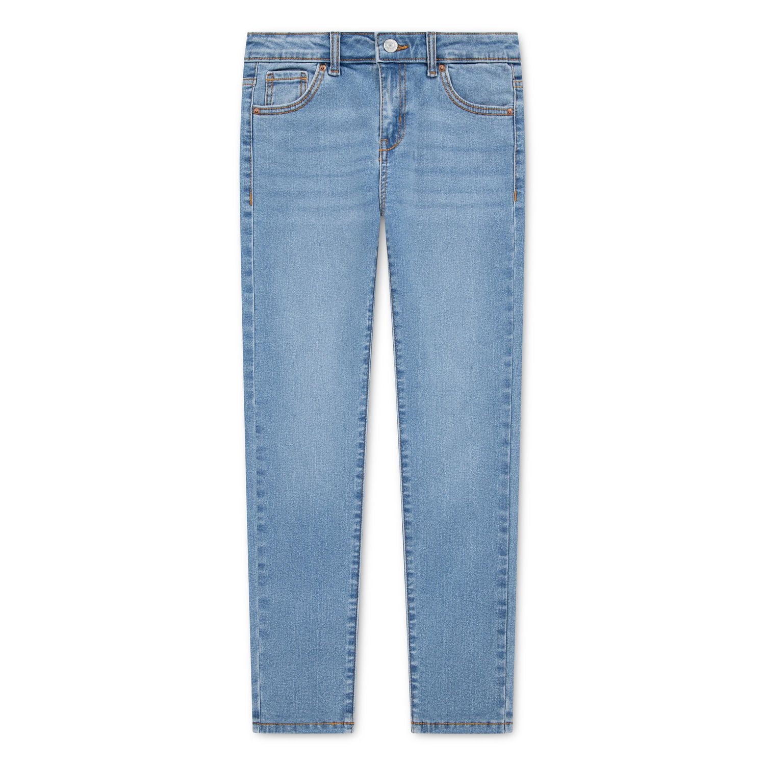Click here for Levi Strauss Signature Girls Mid-Rise Skinny Jeans... prices