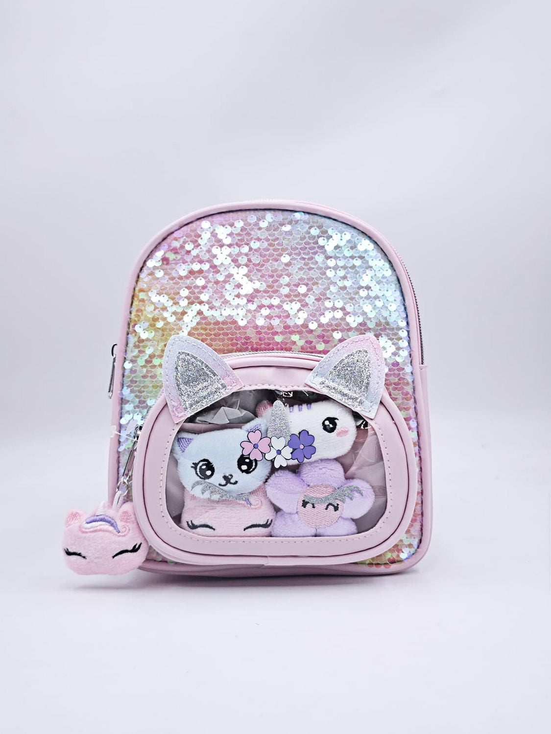 Click here for Justice Rainbow Sugar Mini Backpack One Size prices