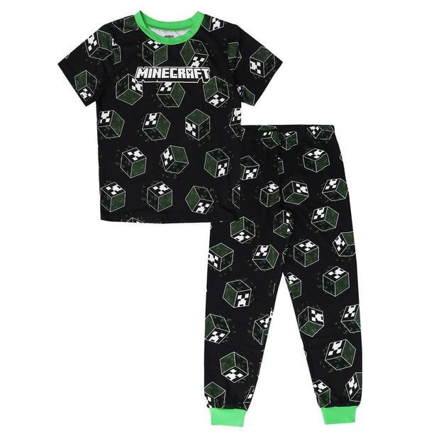 Minecraft Knit Sleep 2 Piece PJ set - Kids - Walmart.ca
