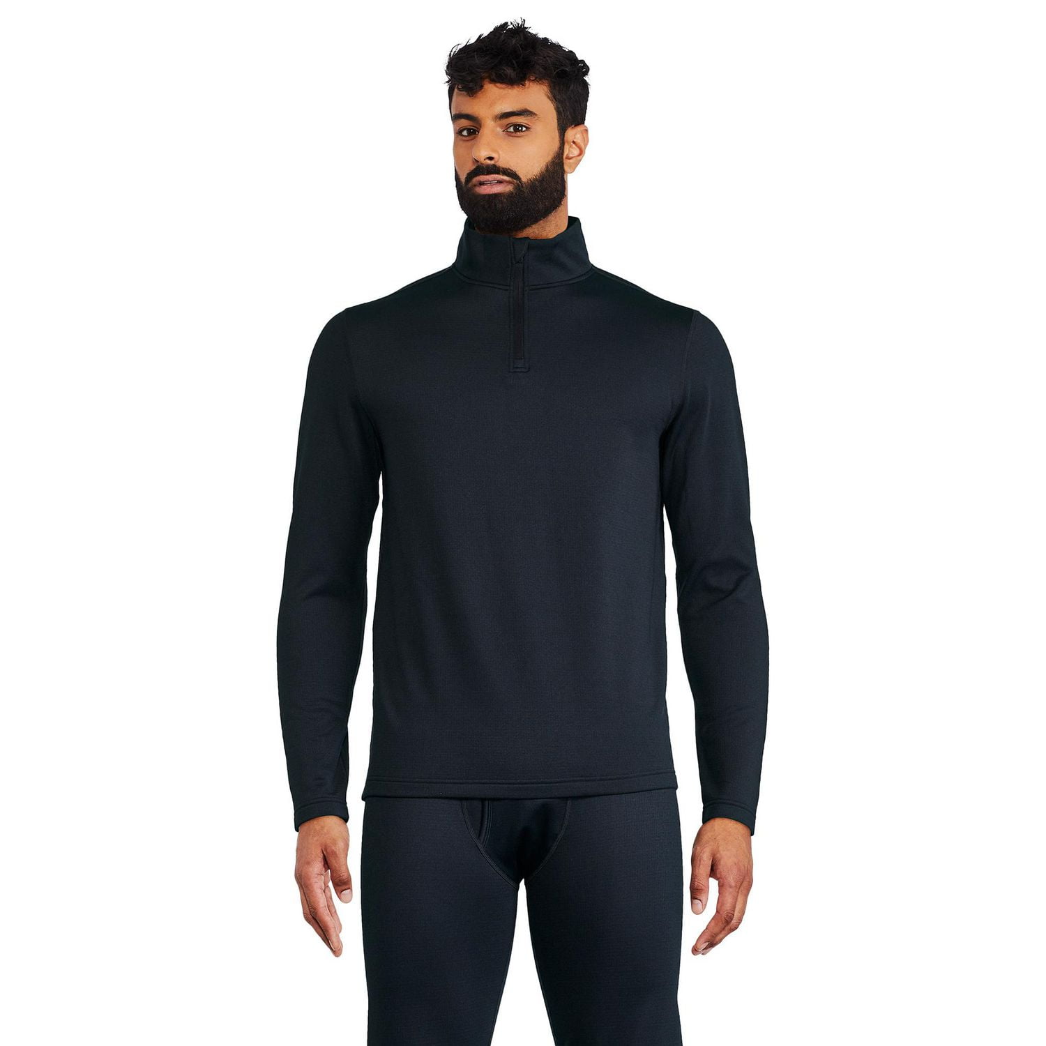 Click here for Athletic Works Mens Thermal Quarter-Zip Top L prices