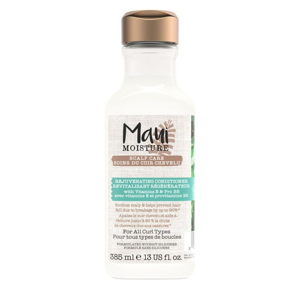 Maui Moisture Scalp Care Rejuvenating Conditioner, Soothing Curly Hair ...