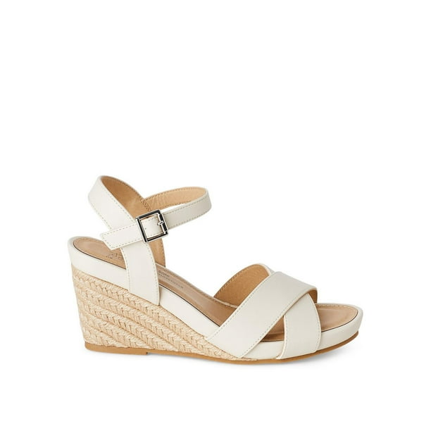 Time and Tru Women's Wedge Heel Sandals, Sizes 6-10 - Walmart.ca
