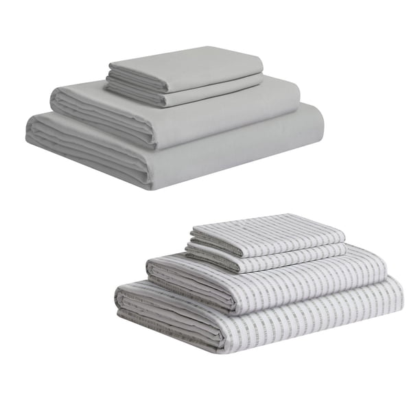 Mainstays 2-Pack Sheet Set Blockprint Geo - Walmart.ca