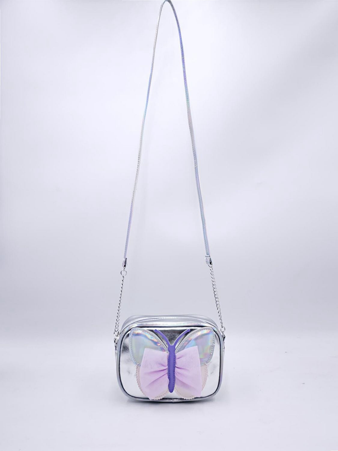 Click here for Justice Chasing Rainbows Crossbody Bag One Size prices