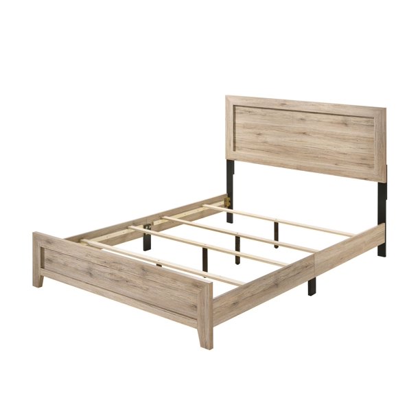 ACME Miquell Eastern King Bed in Natural - Walmart.ca