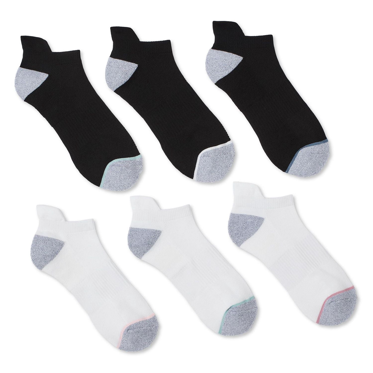 Click here for Athletic Works Womens Low-Cut Socks 6-Pack 4-10 prices