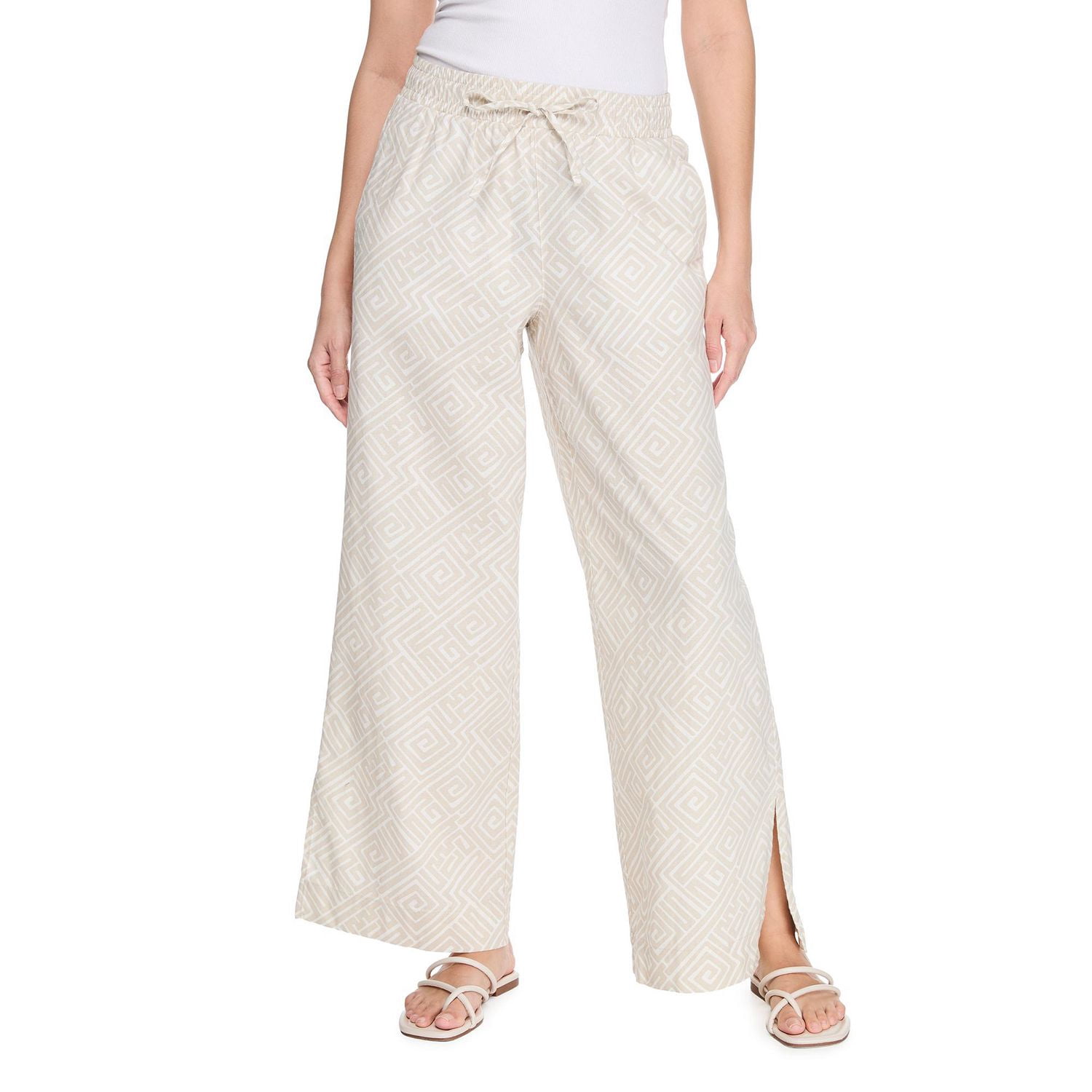Click here for George Womens Linen-Blend Wide Leg Pant Xs prices
