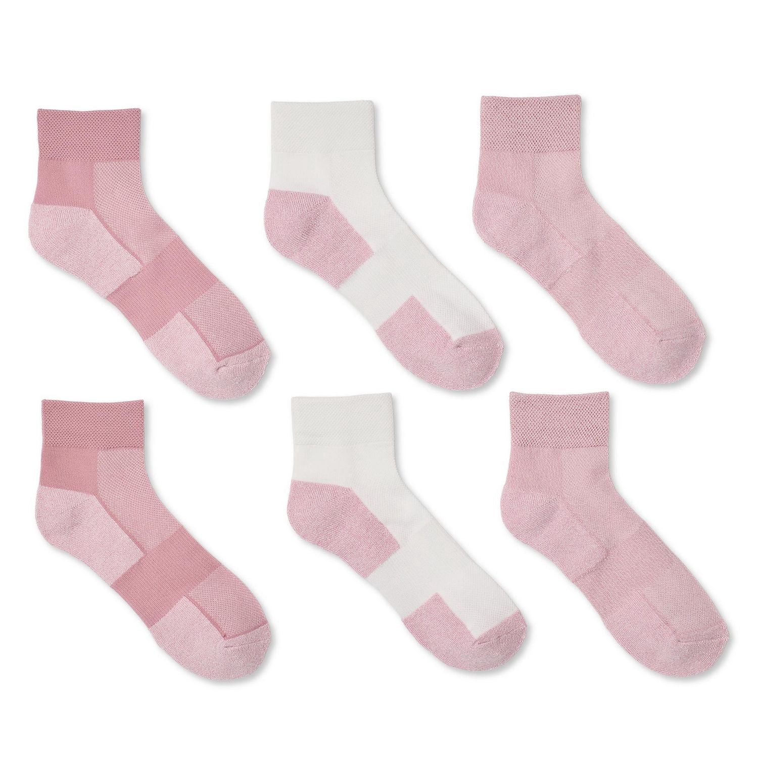 Click here for Athletic Works Womens Ankle Socks 6-Pack 4-10 prices