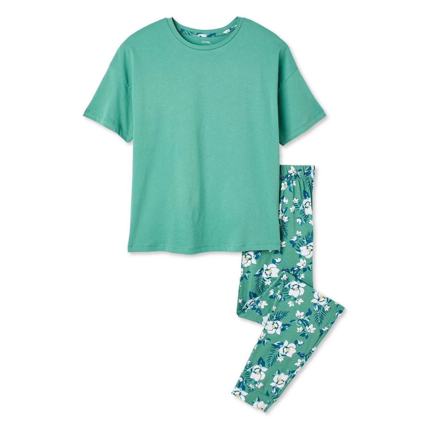 Click here for George Womens Two Piece Pajama Set L prices