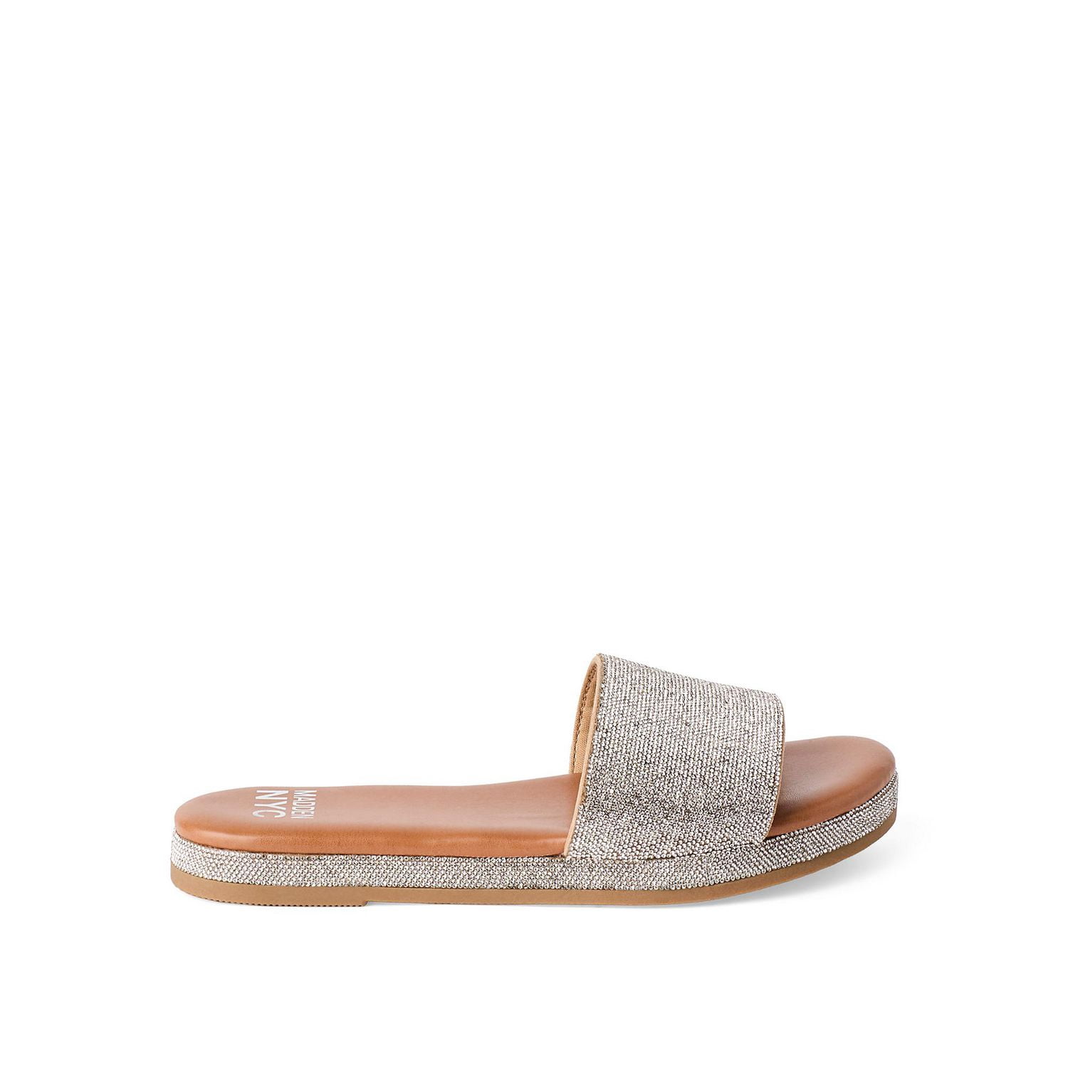 Click here for Madden Nyc Womens Rhinestone Flat Sandals 7 prices