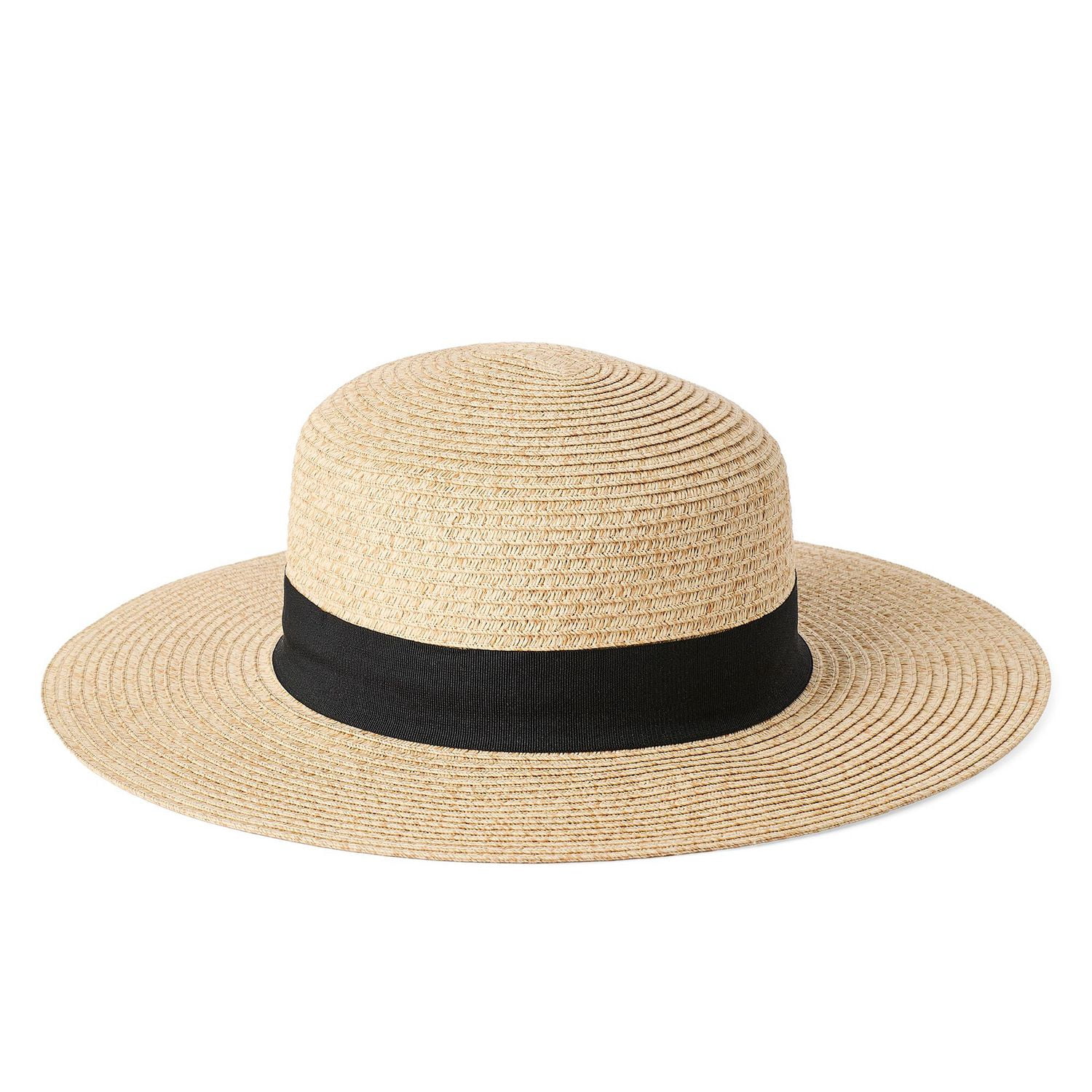 Click here for Time And Tru Womens Boater Hat One Size prices