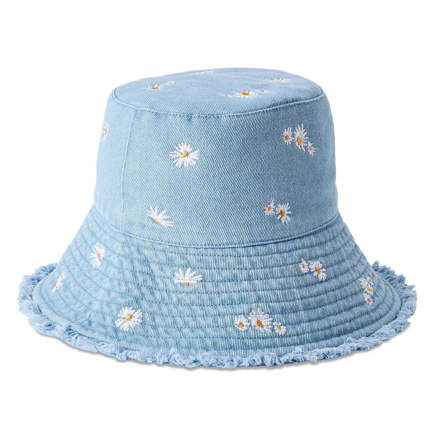 Click here for Time And Tru Womens Embroidered Bucket Hat One Siz... prices