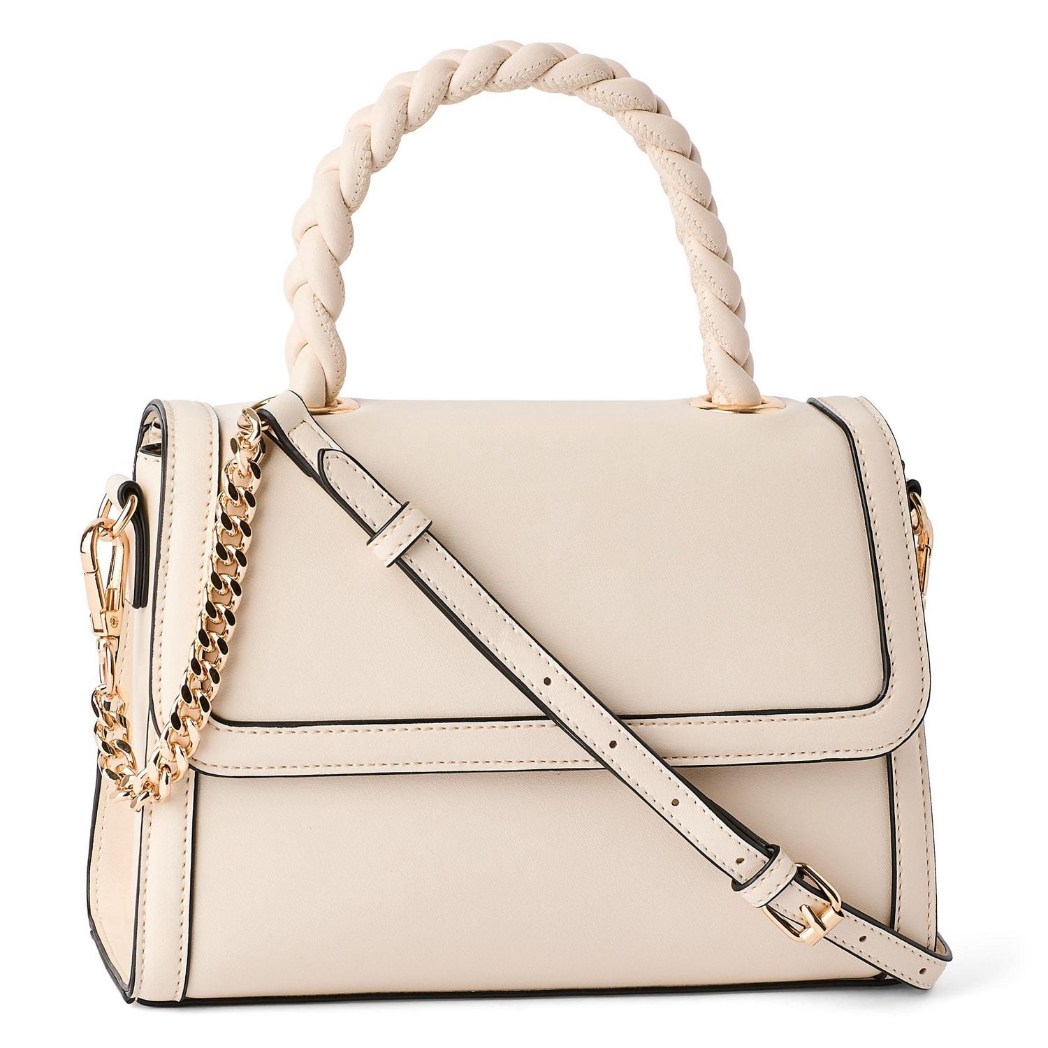 Click here for Time And Tru Womens Top Handle Crossbody Bag One S... prices