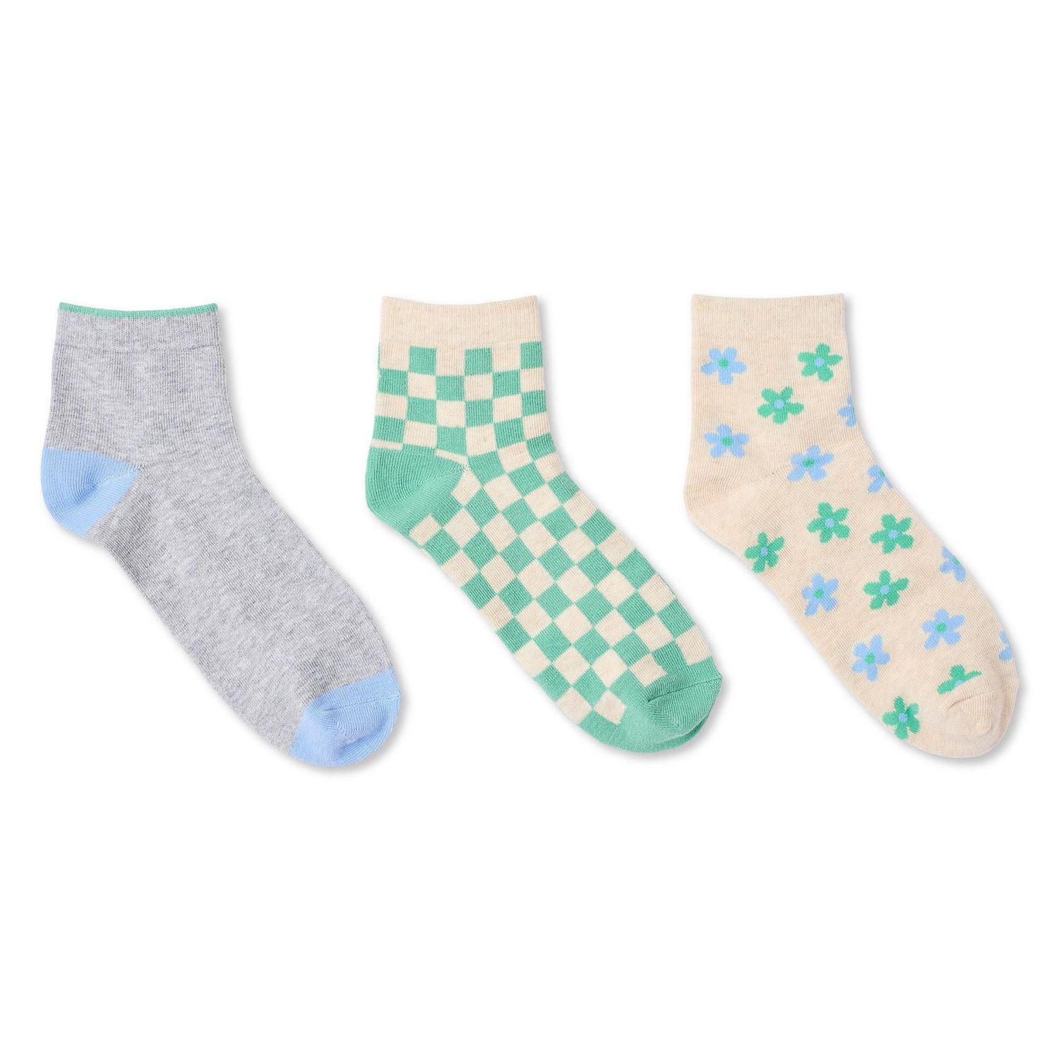 Click here for George Womens Ankle Socks 3-Pack 6-10 prices