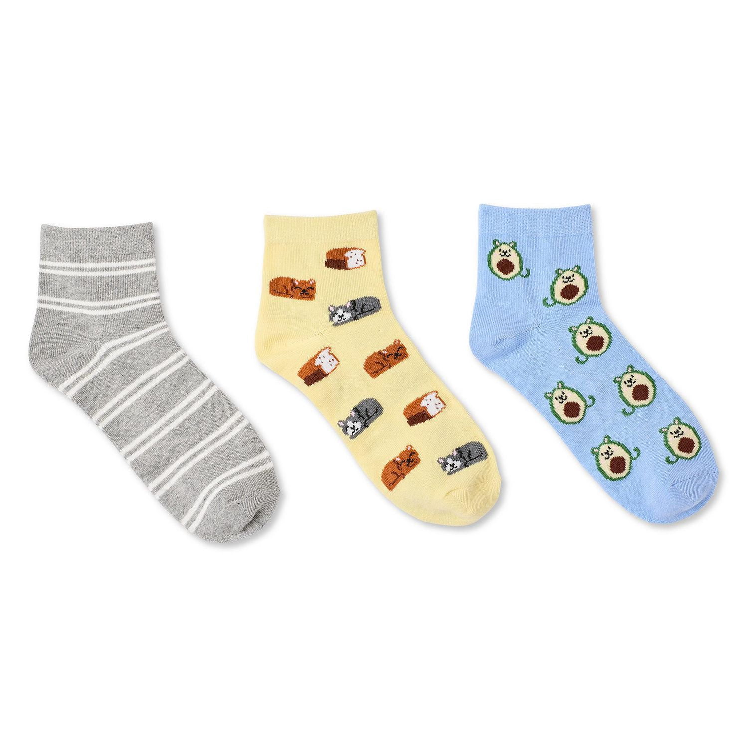 Click here for George Womens Ankle Socks 3-Pack 6-10 prices