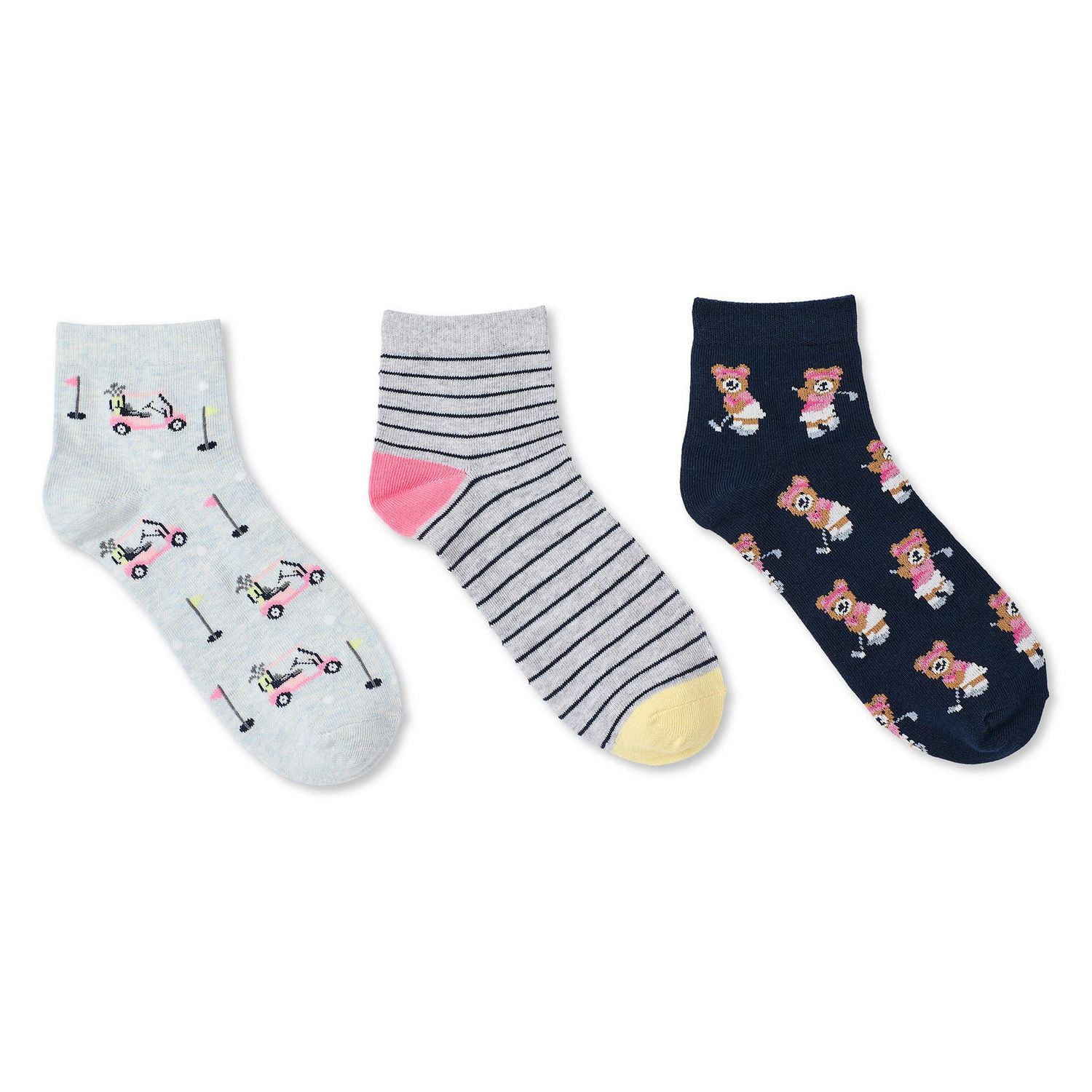 Click here for George Womens Ankle Socks 3-Pack 6-10 prices