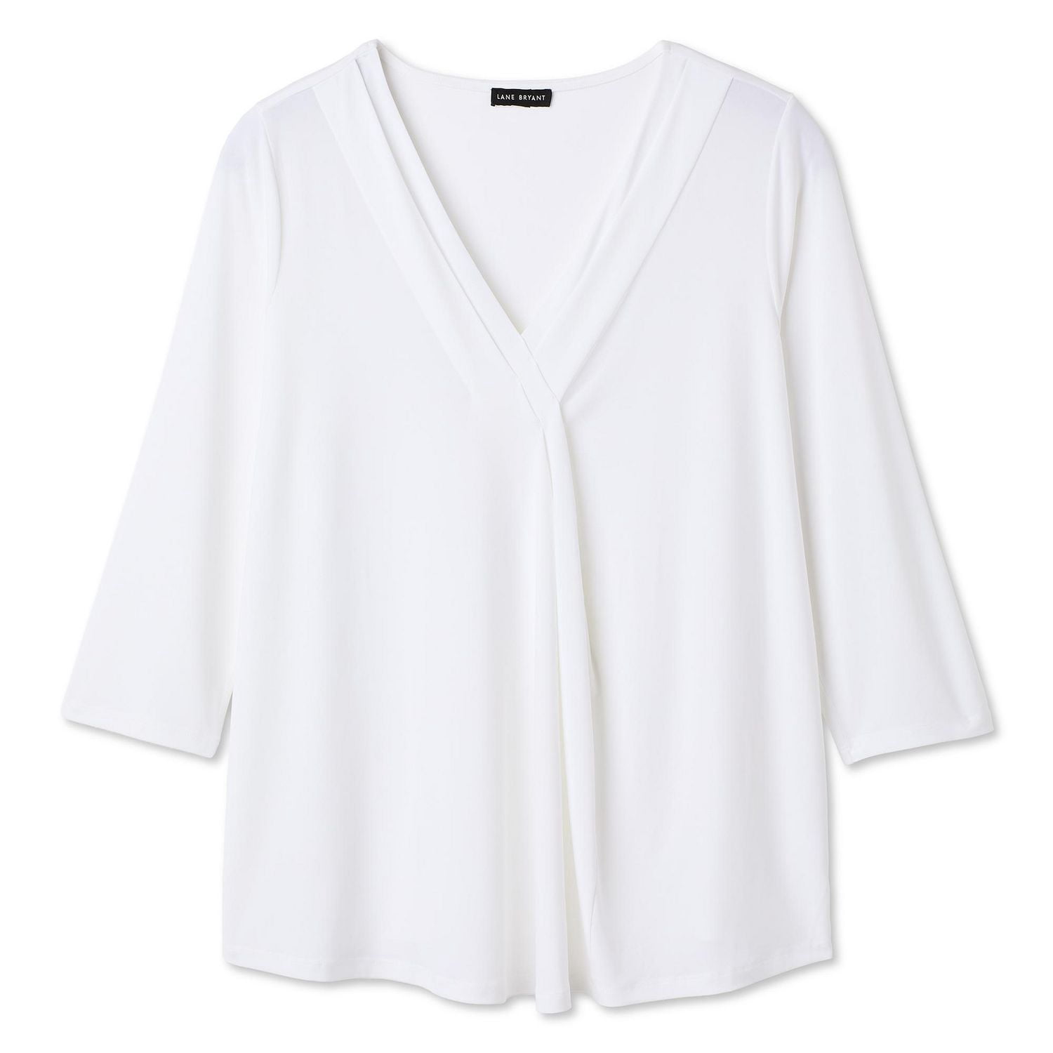 Click here for Lane Bryant Womens Plus Pleated Top 6x prices