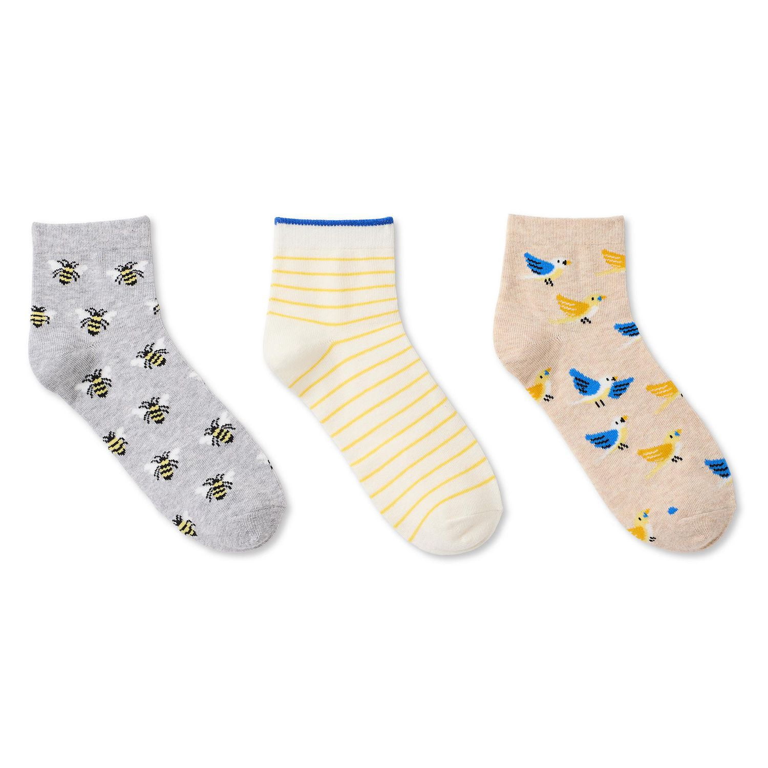 Click here for George Womens Ankle Socks 3-Pack 6-10 prices